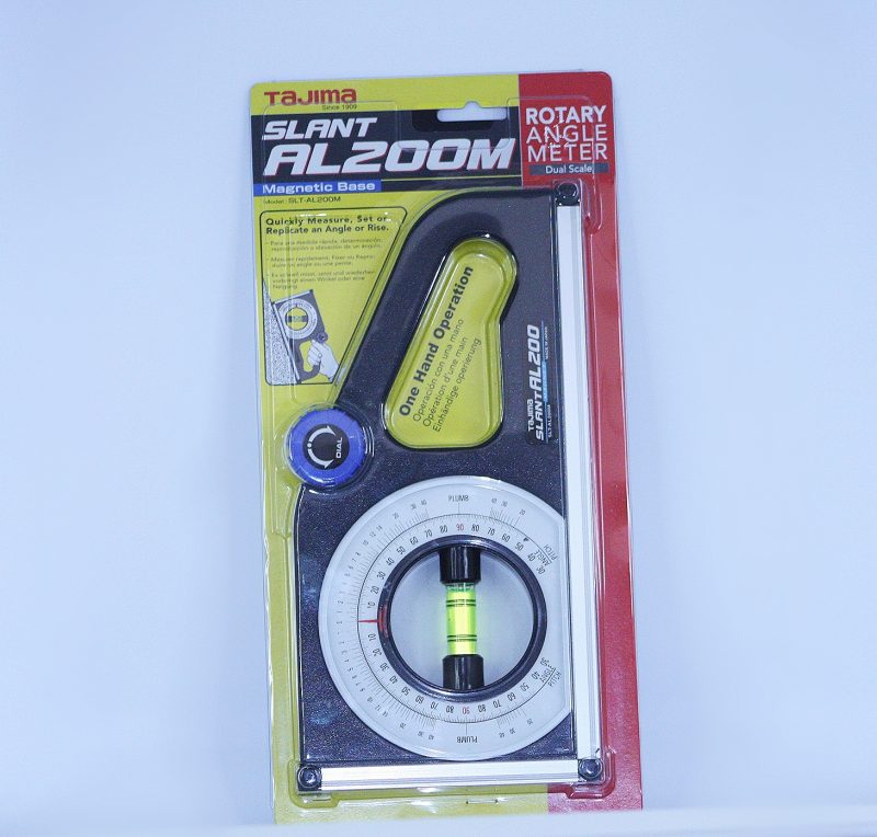 Tajima Slant AL200M Dual Scale Rotary Angle Meter – Minex Products